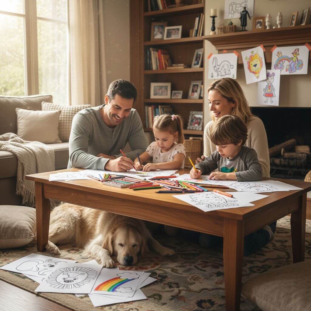 Drawings for Coloring Generator: Create Free Coloring Pages Instantly ...