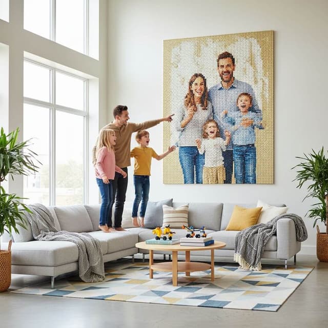 Lego Mosaic Generator: Turn Photos into Brick Art Instantly | Sketchto